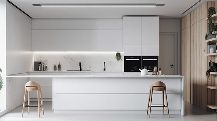 【シックでかっこいい】モダンキッチンの作り方とは？コツとおすすめアイテムを徹底解説｜コラム｜最高品質の家具メーカー株式会社綾野製作所